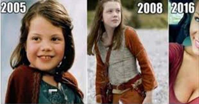 Lucy From The Chronicles Of Narnia Is All Grown Upsee What She