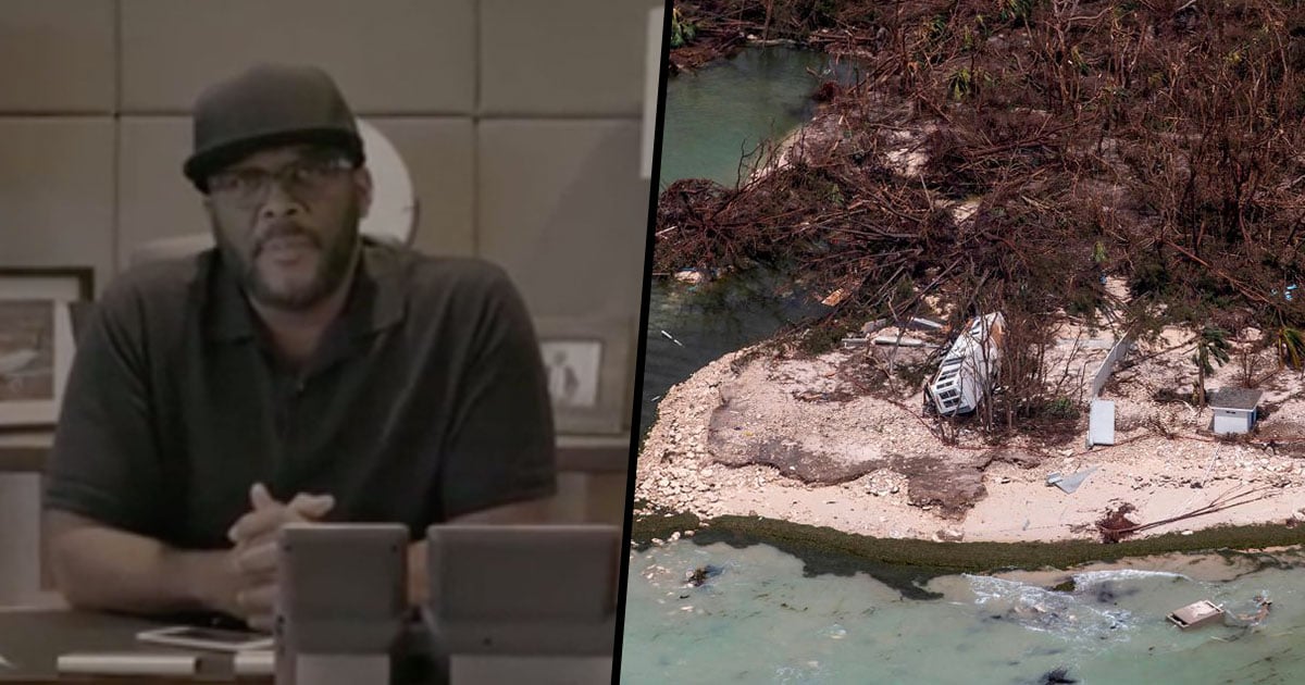 Tyler Perry Uses Personal Plane to Deliver Aid to the Bahamas | 22W