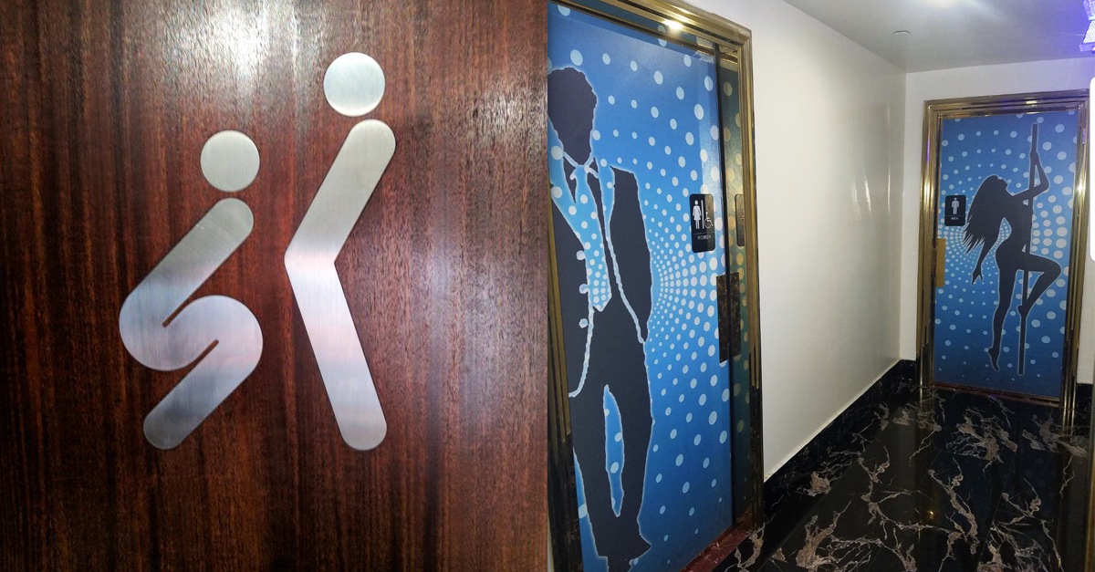 29 Public Restroom Signs That Are Too Clever | 22 Words