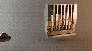 Animated cross-sectional view of how a standard lock and key work | 22 ...