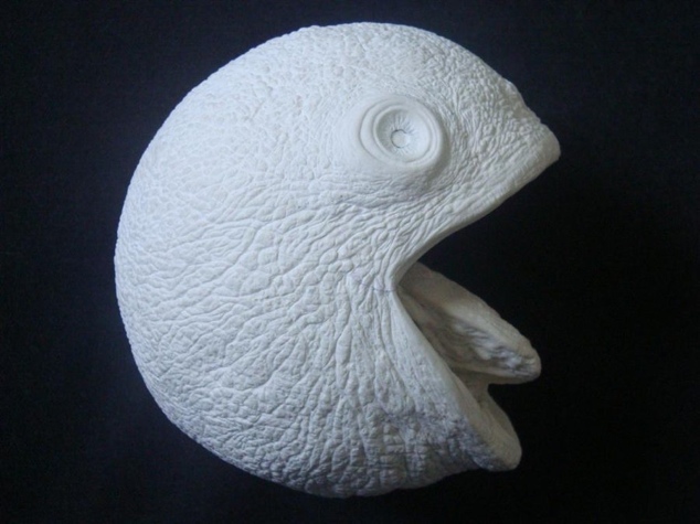 Disturbingly "realistic" representation of Pac-Man | 22 Words