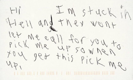 These 25 Notes From Kids at Camp Are Hilariously Honest | 22 Words