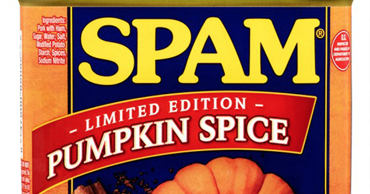 Pumpkin Spice Spam Exists and It's Surprisingly Delicious | 22 W